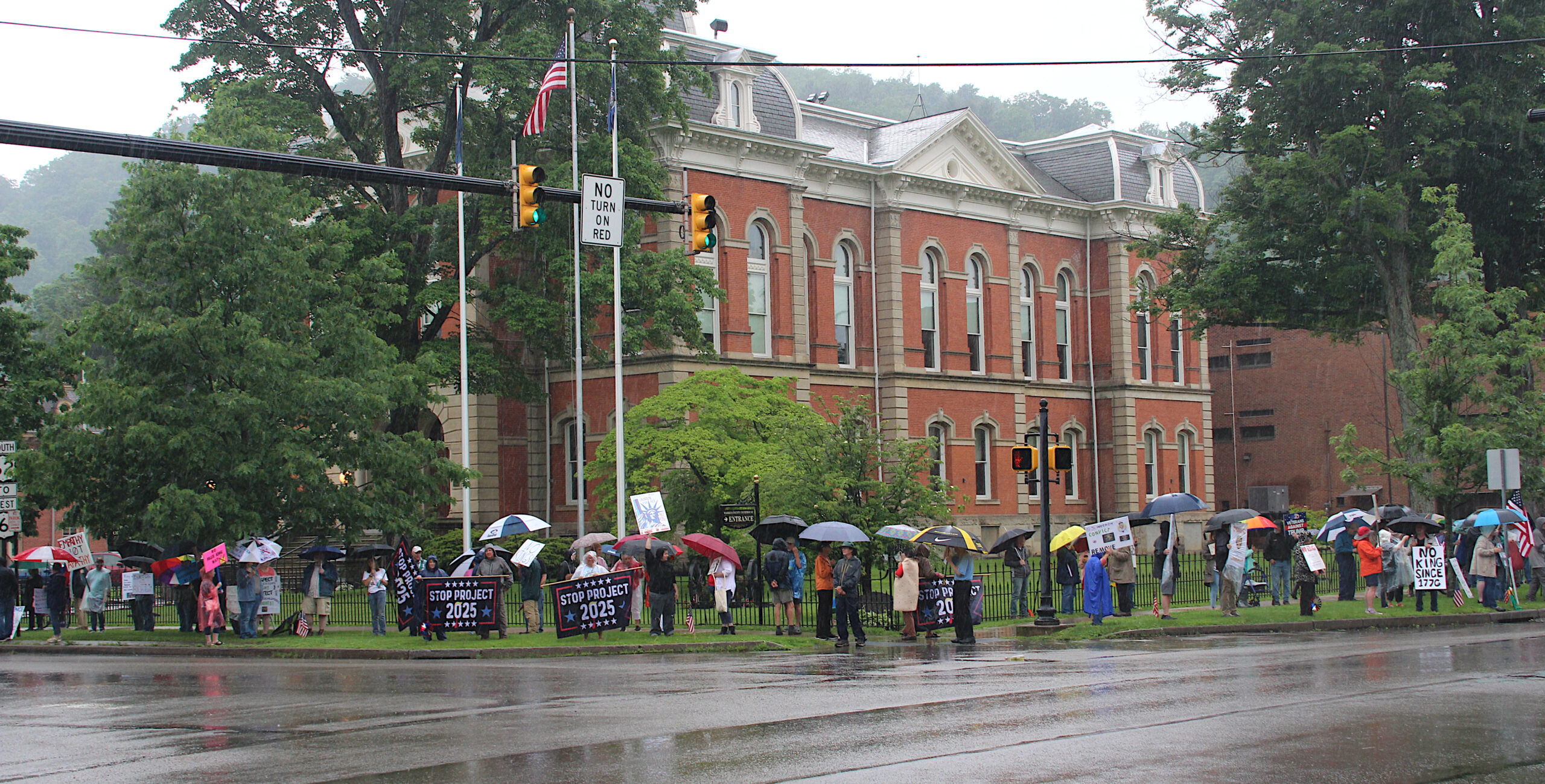 Warren No Kings protest held | News, Sports, Jobs - Times Observer